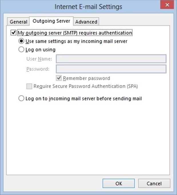 Podešavanja za Microsoft Outlook 2013 / 2016